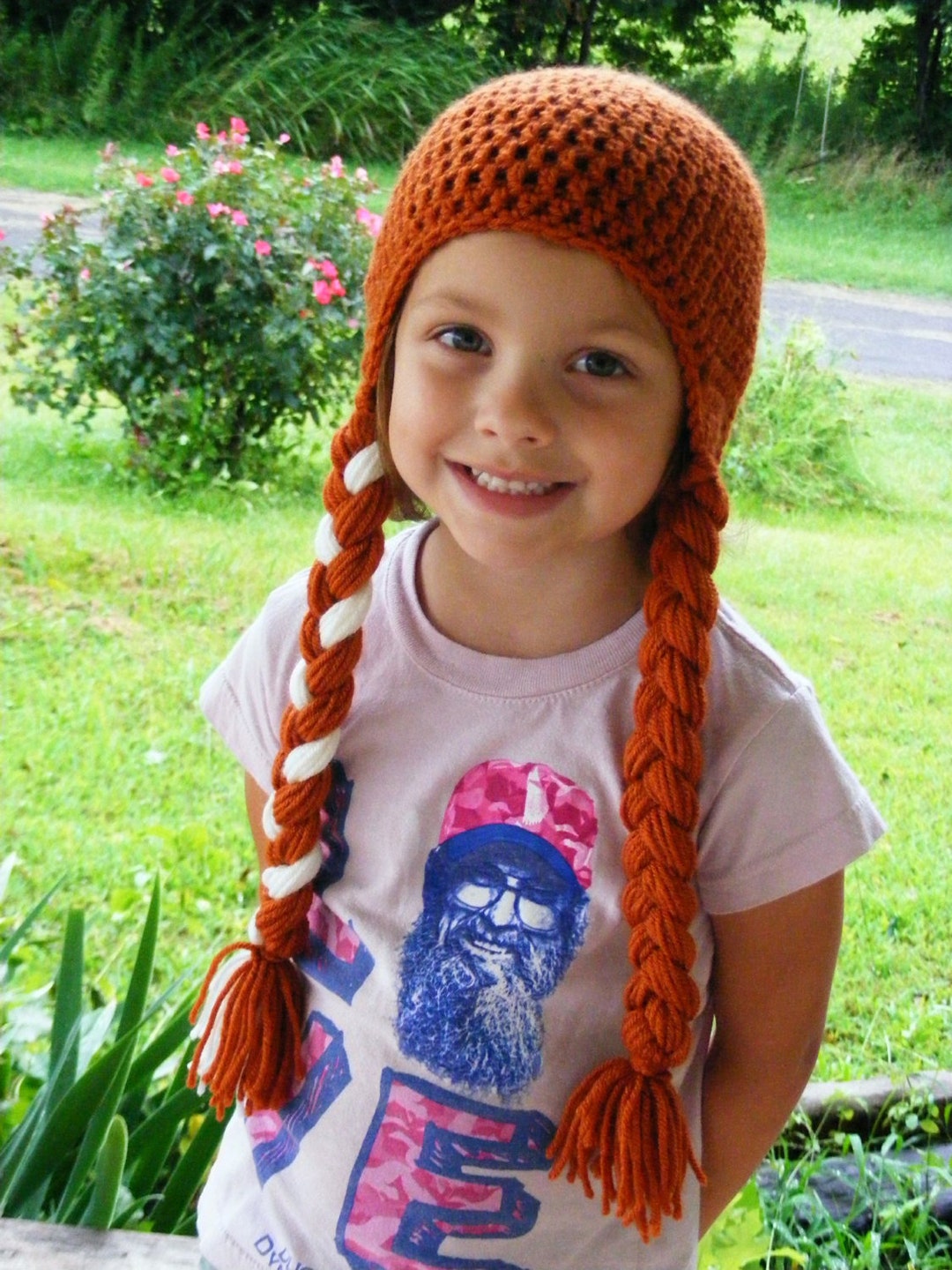 Snow Princess Hat, Anna Hat, Anna Beanie, Crochet Anna Hat, Crochet ...