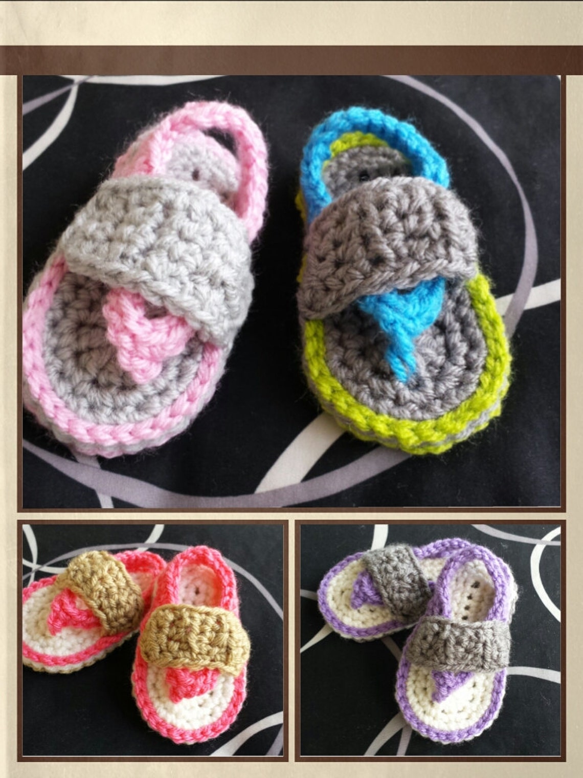 Baby Flip Flops, Infant Flip Flops, Baby Sandals, Infant Sandals ...