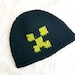 Minecraft Hat, Minecraft Beanie, Minecraft Gift, Minecraft Creeper ...