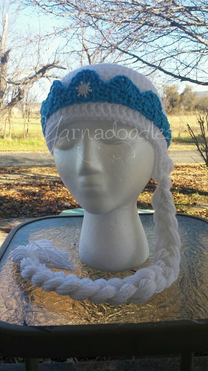 Snow Queen Hat, Ice Princess Hat, Snow Queen Hair, Ice Princess Hair ...