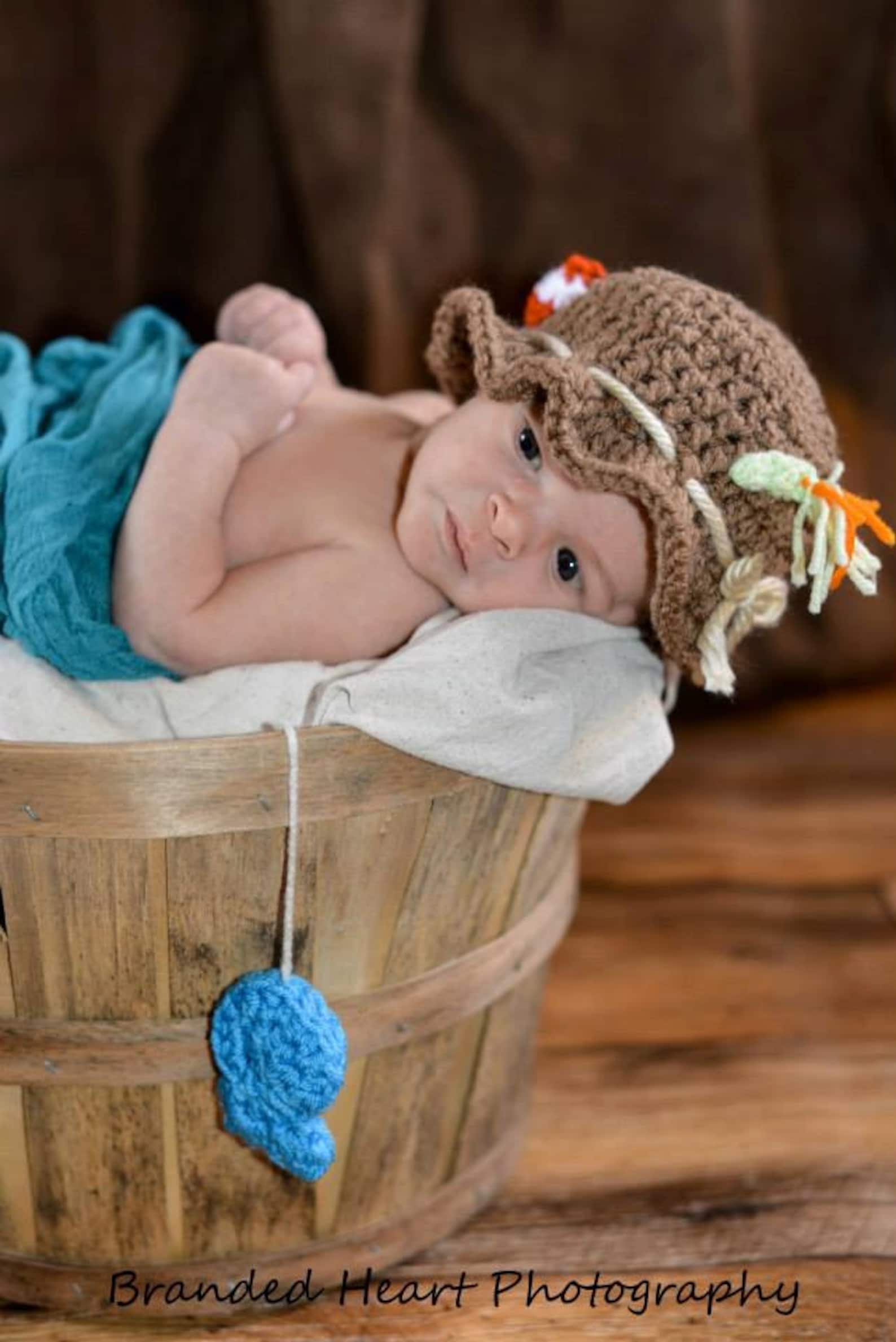 Fisherman Hat Fishing Hat Fishing Baby Prop Newborn Fishing - Etsy