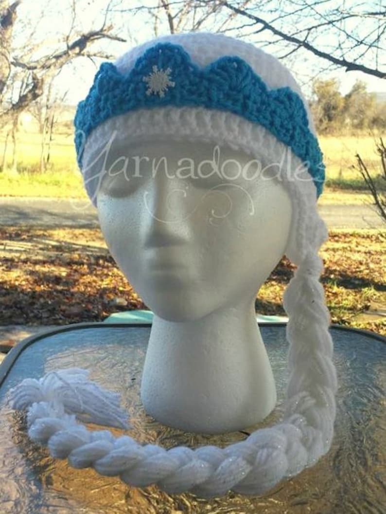 Snow Queen Hat, Ice Princess Hat, Snow Queen Hair, Ice Princess Hair ...