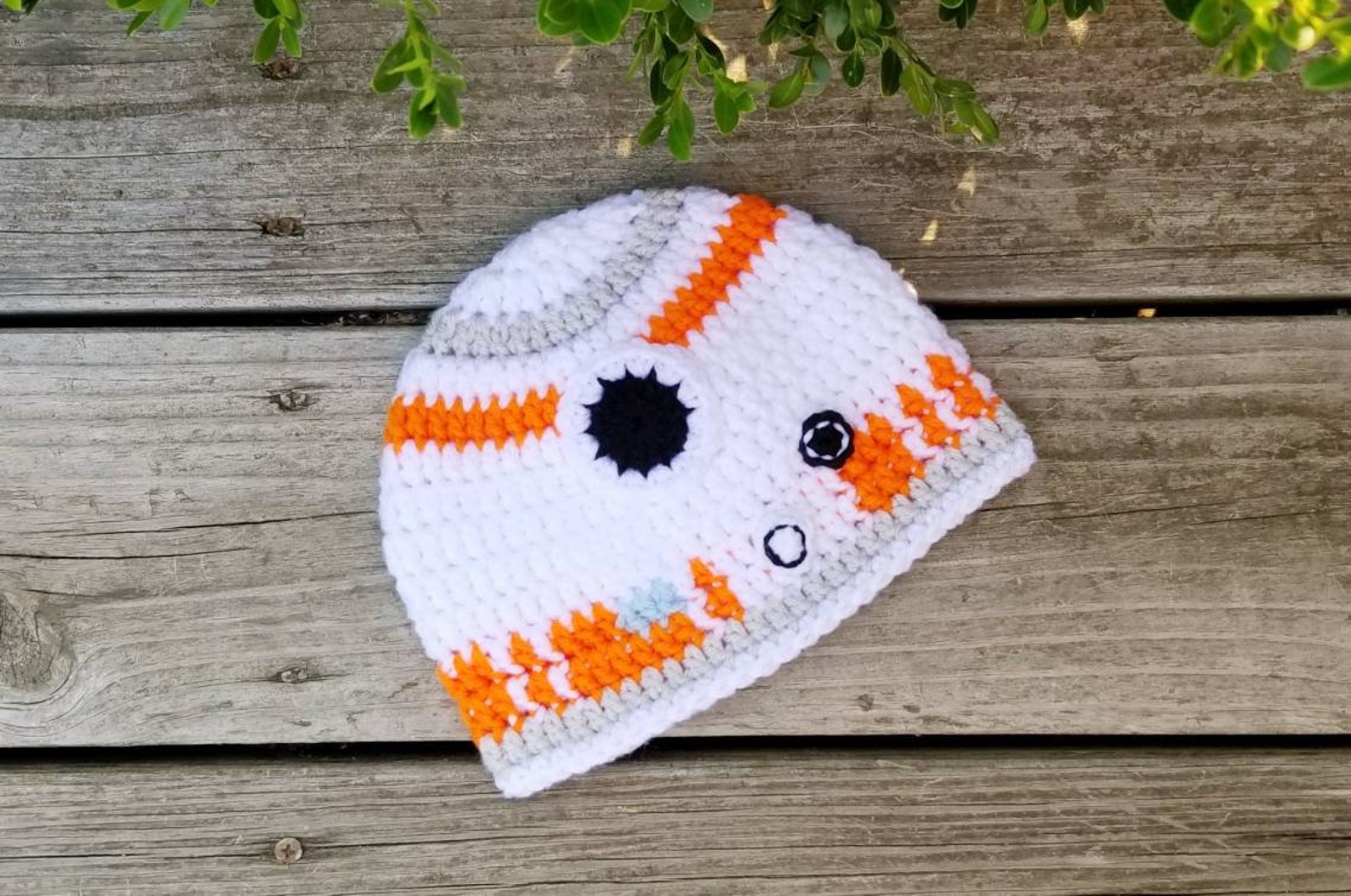 Droid Robot Hat Crochet Star Wars BB8 Droid Hat BB8 Beanie | Etsy