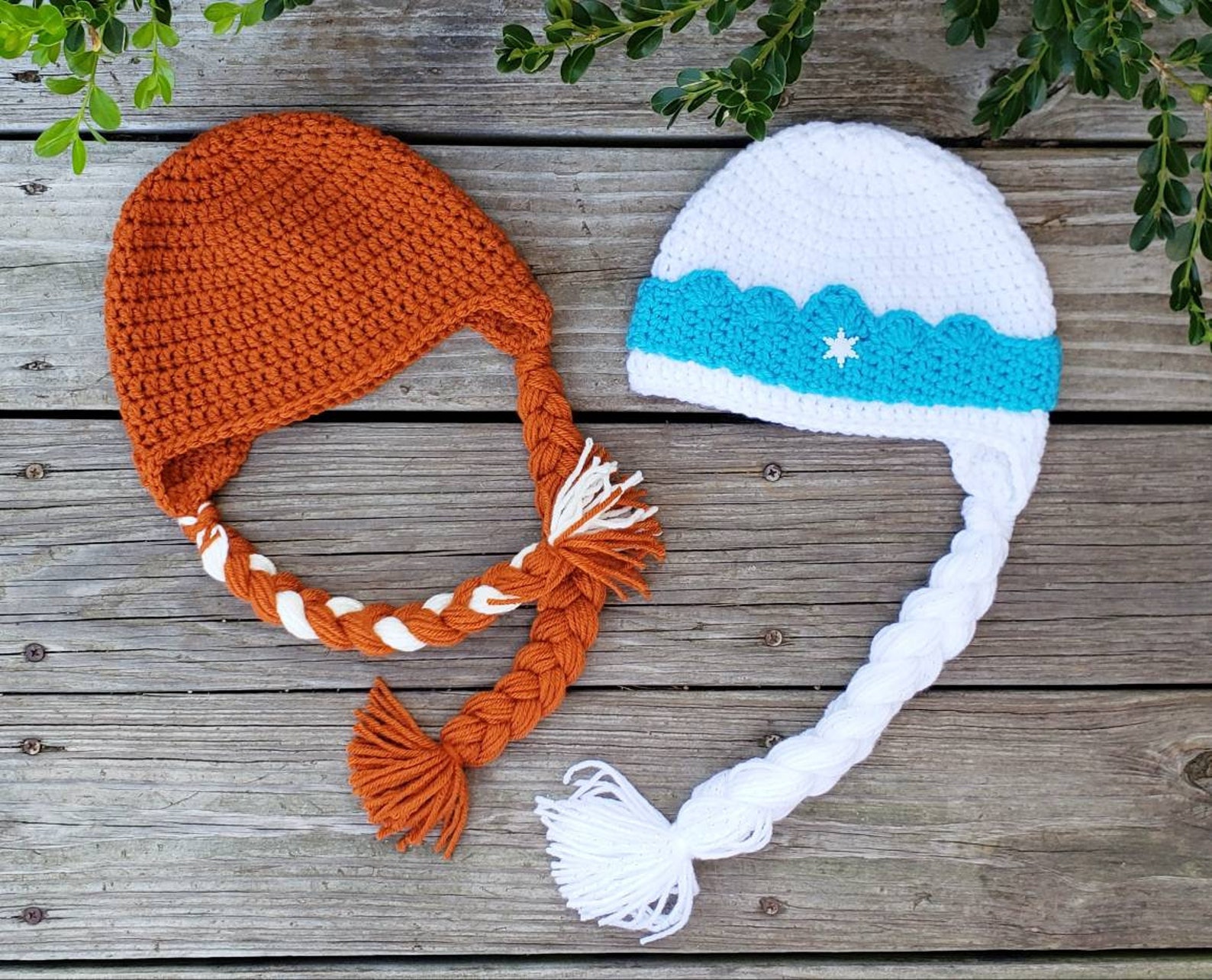 Snow Princess Hat Anna Hat Anna Beanie Crochet Anna Hat - Etsy