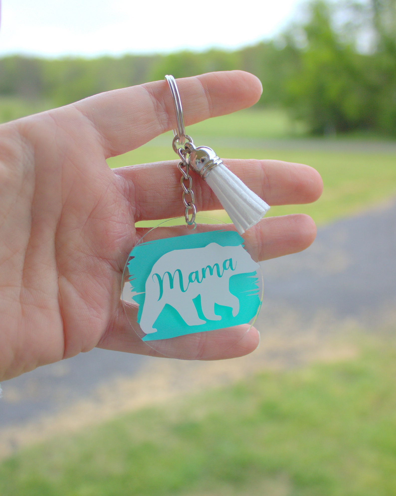 Mama Bear Keychains Momma Bear Mama Bear Gift Mothers Day - Etsy