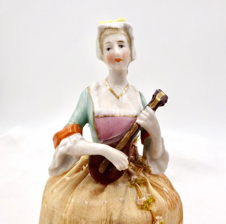 ANTIQUE HALF DOLL Pincushion Porcelain Germany Circa - Etsy ANTIQUE HALF DOLL Pincushion Porcelain Germany Circa - Etsy