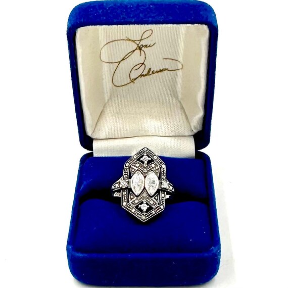 Vintage Loni Anderson Sterling Silver Marcasite & Cry… - Gem