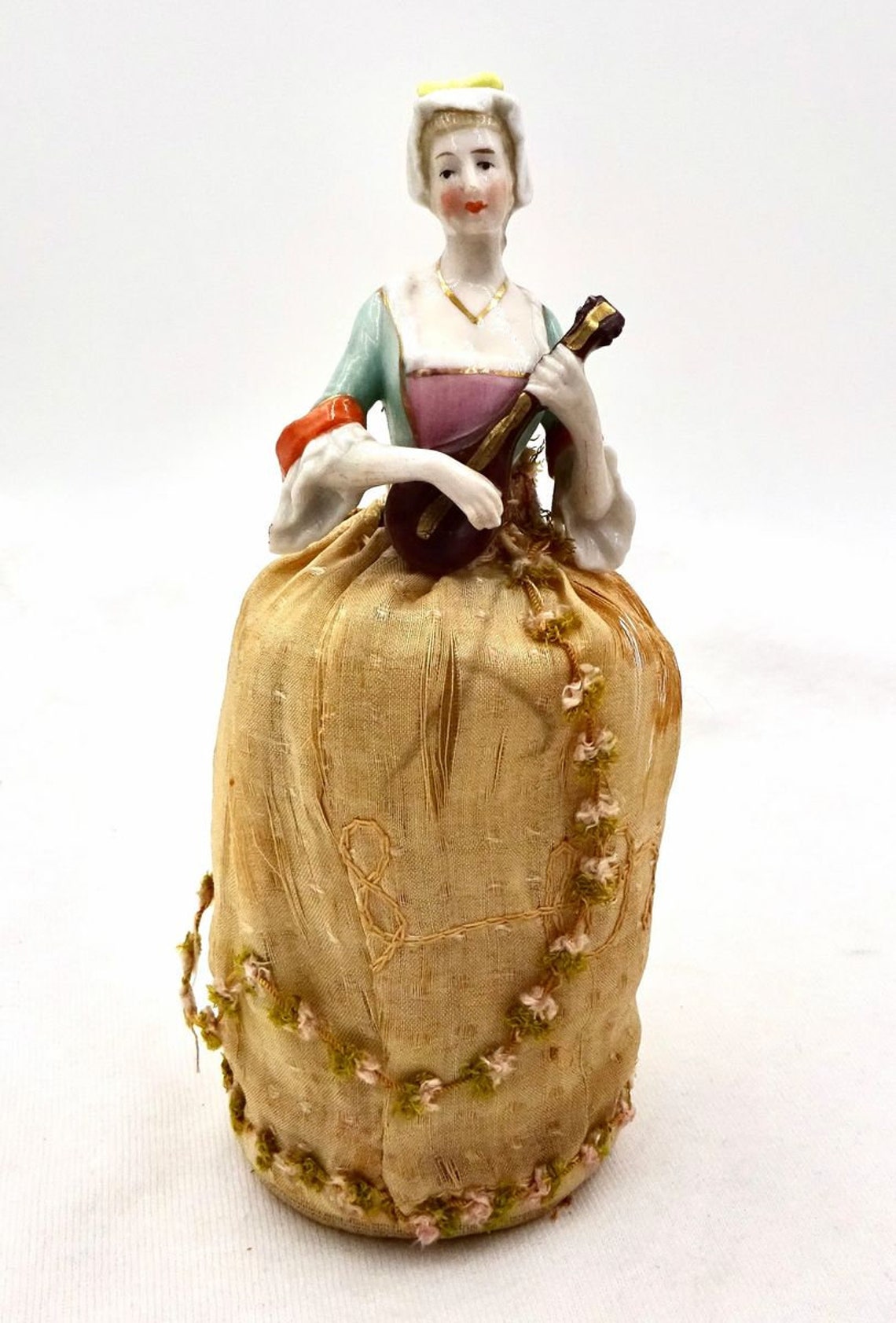 ANTIQUE HALF DOLL Pincushion Porcelain Germany Circa - Etsy ANTIQUE HALF DOLL Pincushion Porcelain Germany Circa - Etsy