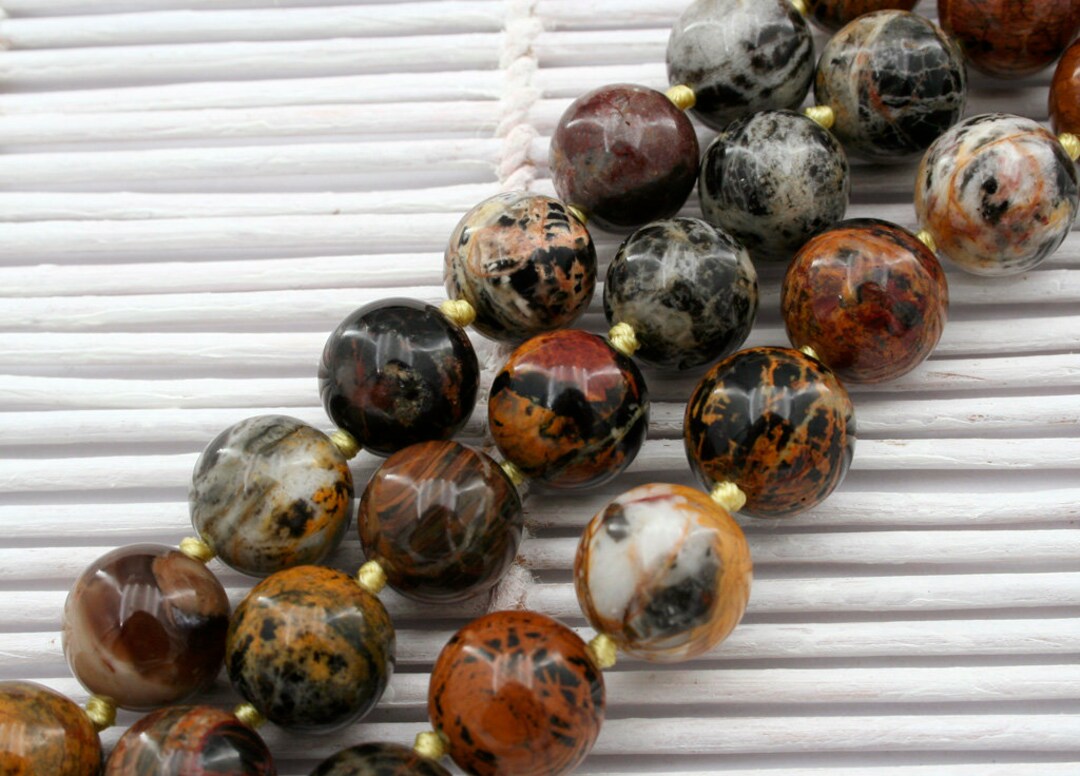 Pilbara Round Beads 11.5-12mm (ETB01248) Unique Jewelry/vintage Jewelry ...