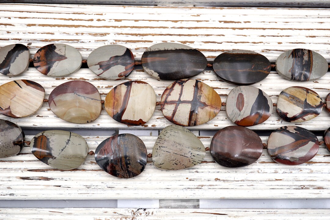 Indian Paint Jasper Freeform Beads (ETB01584) - Etsy