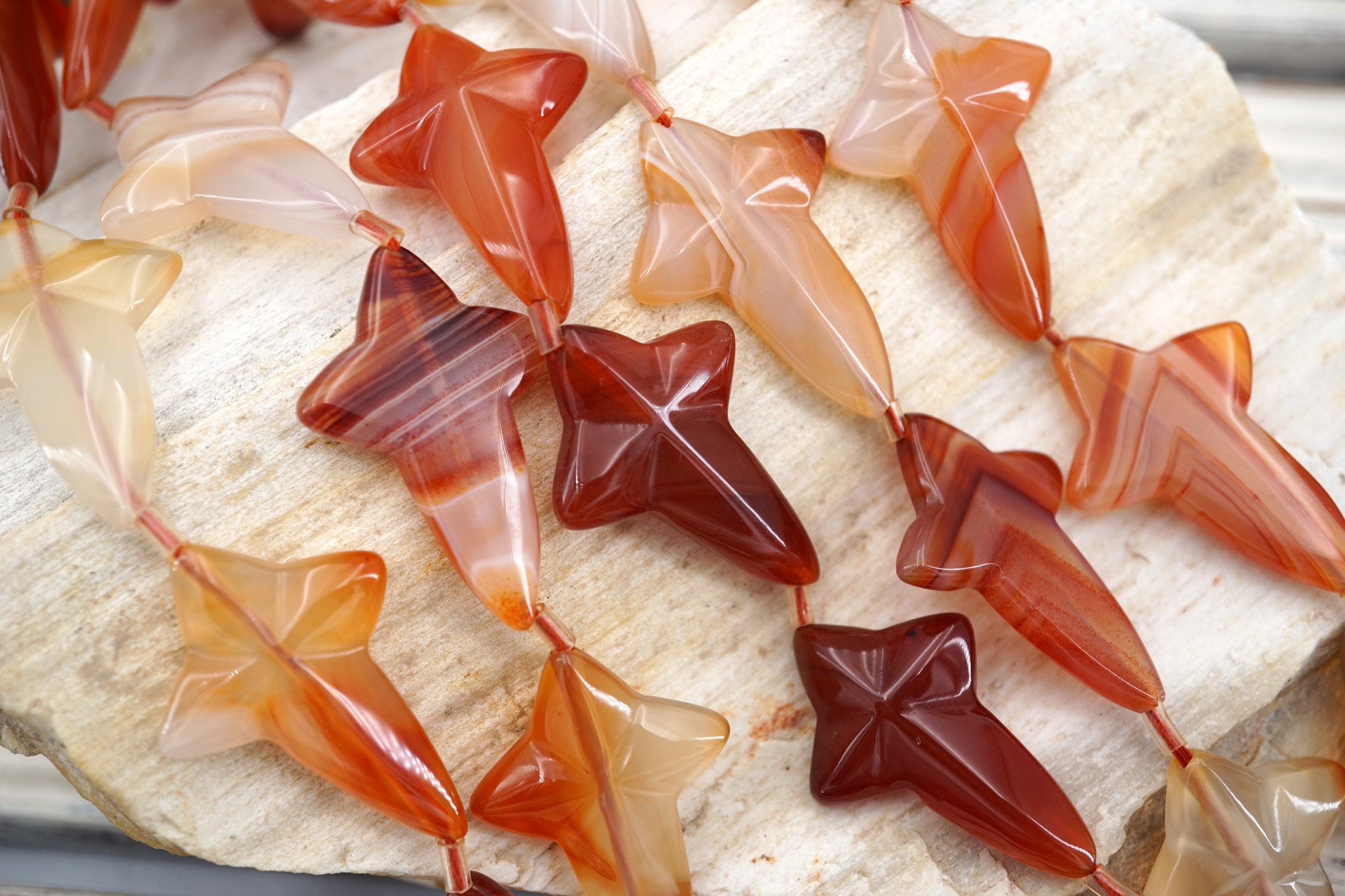 Cross One Side Beads 22x31mm ETB01587 Unique Jewelry/vintage - Etsy ...