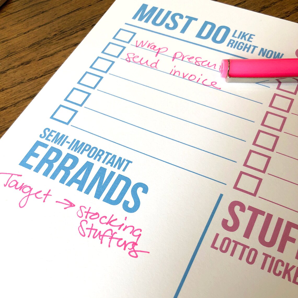 Instant Download To-do List 2-page Printable Must Do, Should Do, Could ...