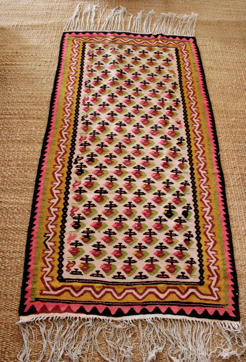 Vintage Kilim Rug, Turkish Kilim Vintage Handmade Kilim Rug - Etsy