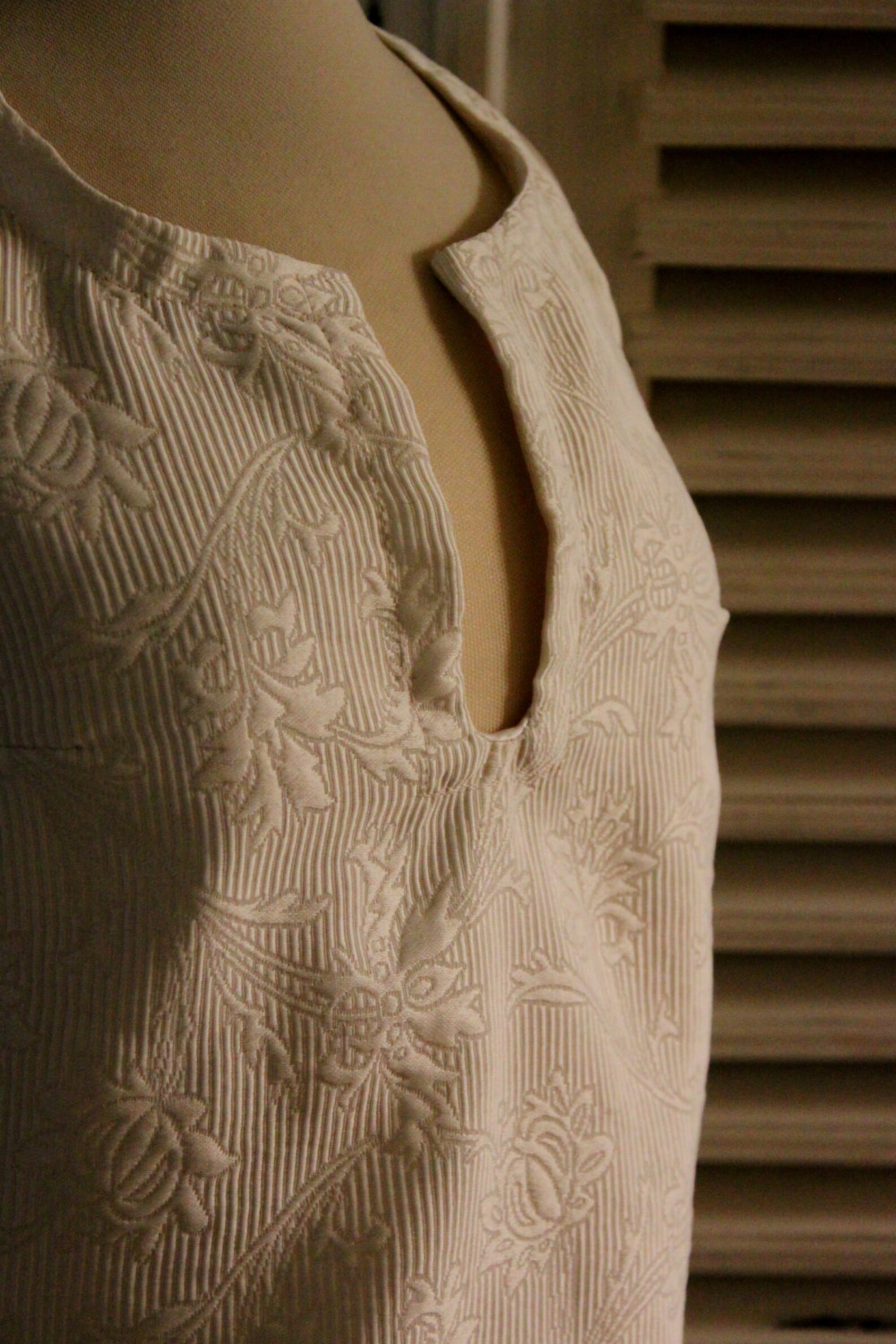 White Vintage Damask Top, Handmade Women's Blouse, Damask Summer Top - Etsy