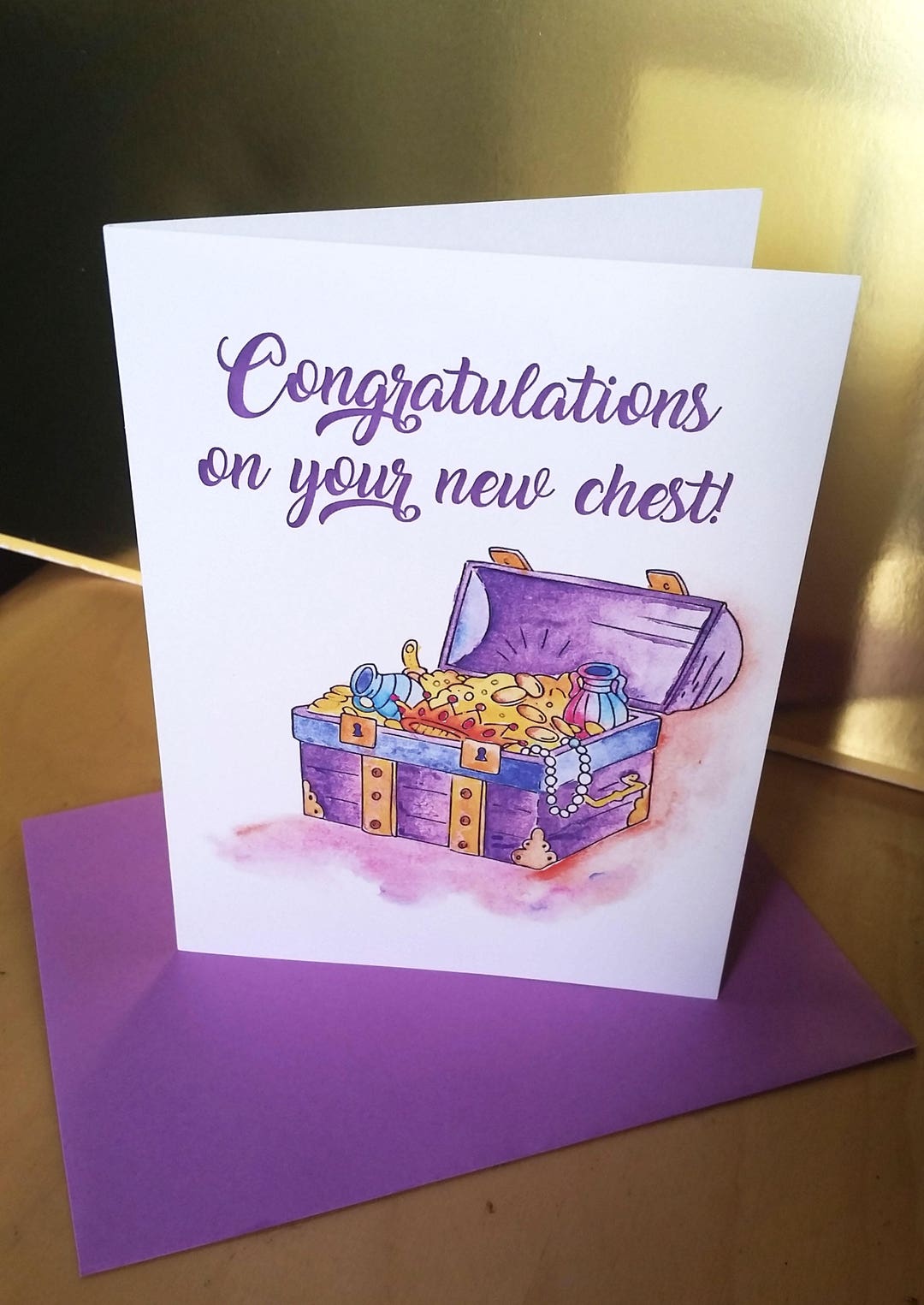 You're the Real Treasure- Top Surgery Card/ Queer Card/ Non Binary Card ...