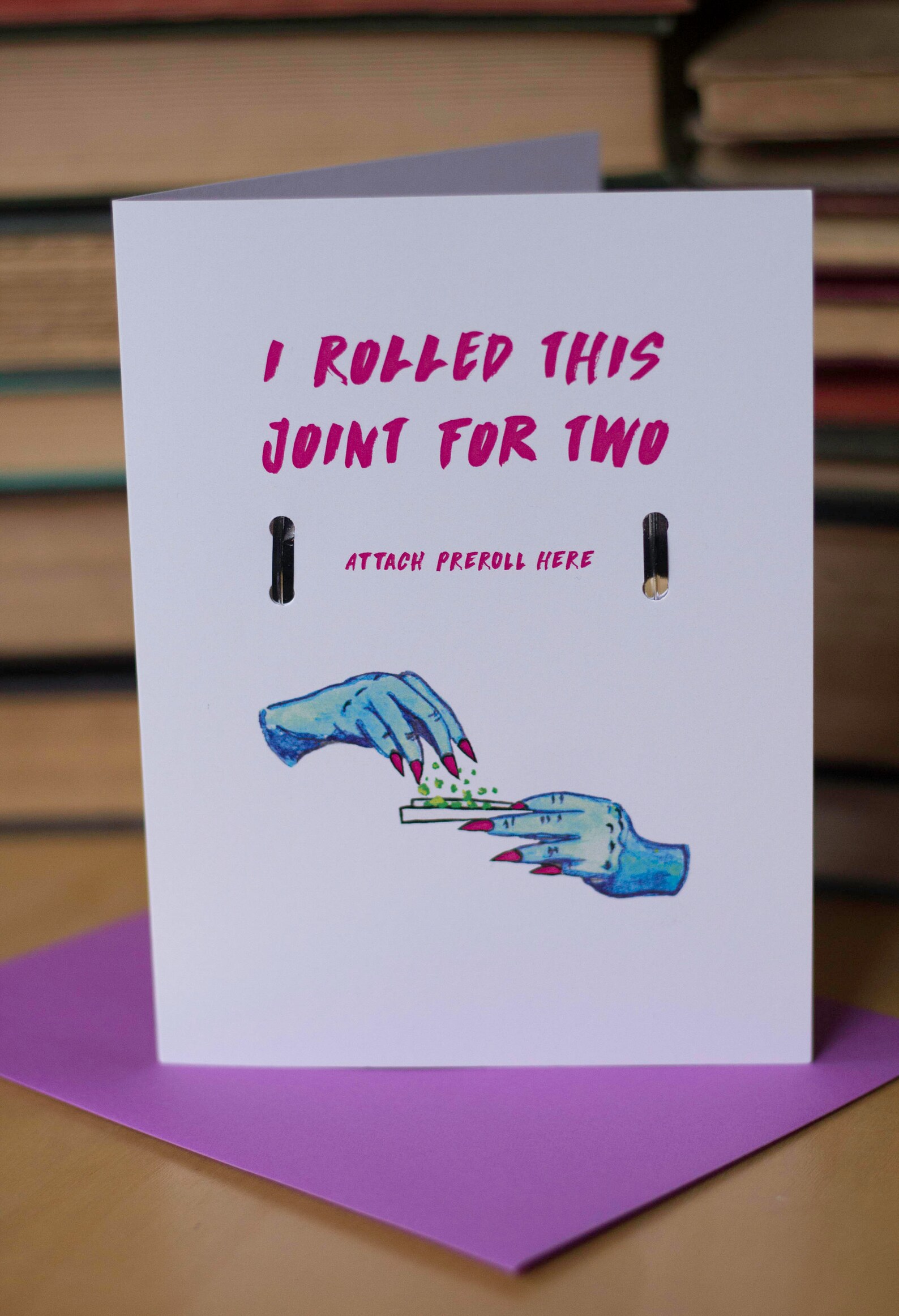 Joint for Two Funny Weed Card / Weed Valentine's Day - Etsy