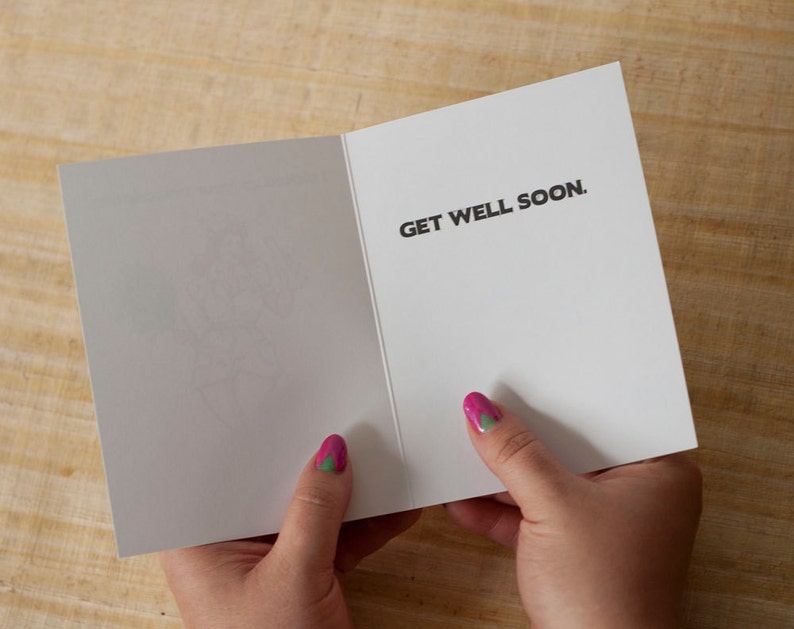 Weed Nurse Get Well Card/ Medical Marijuana Card/ Body Positive Card ...