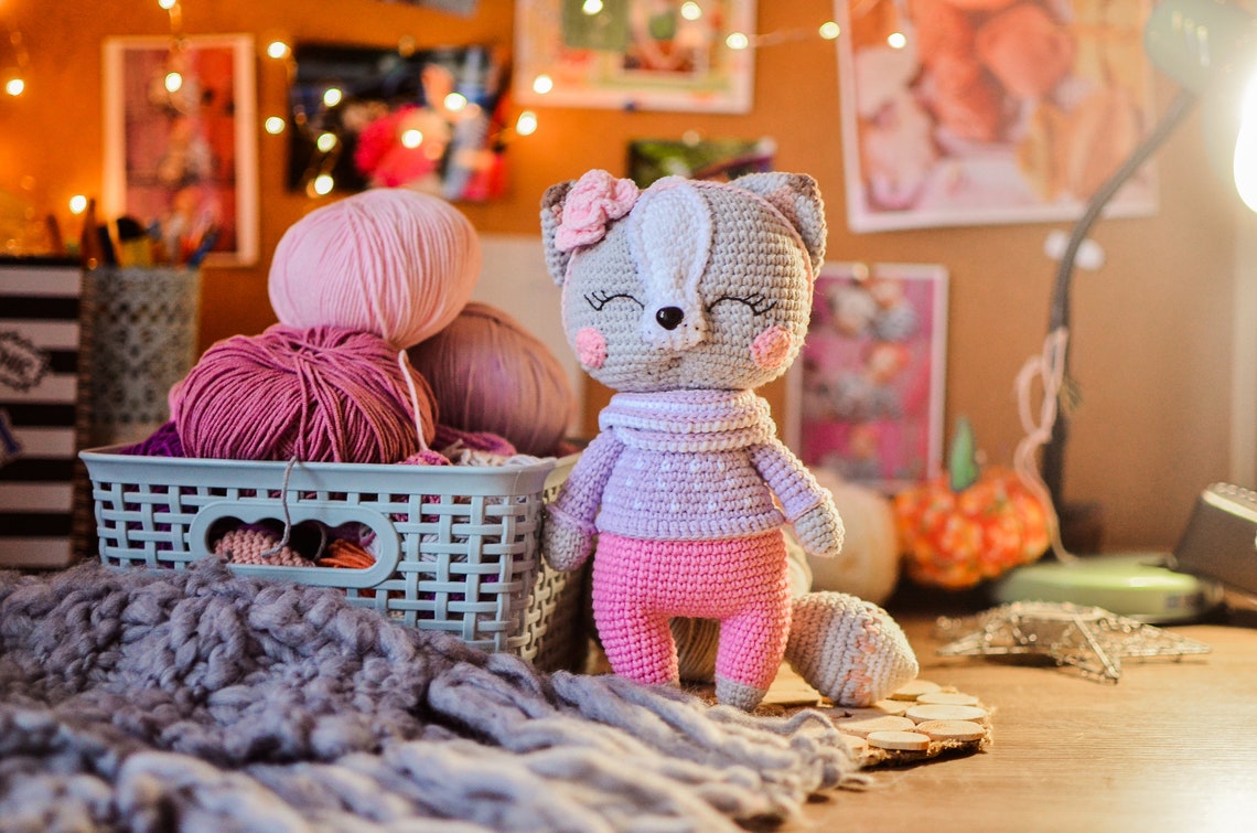 Crochet Pattern Cat Pdf | Etsy