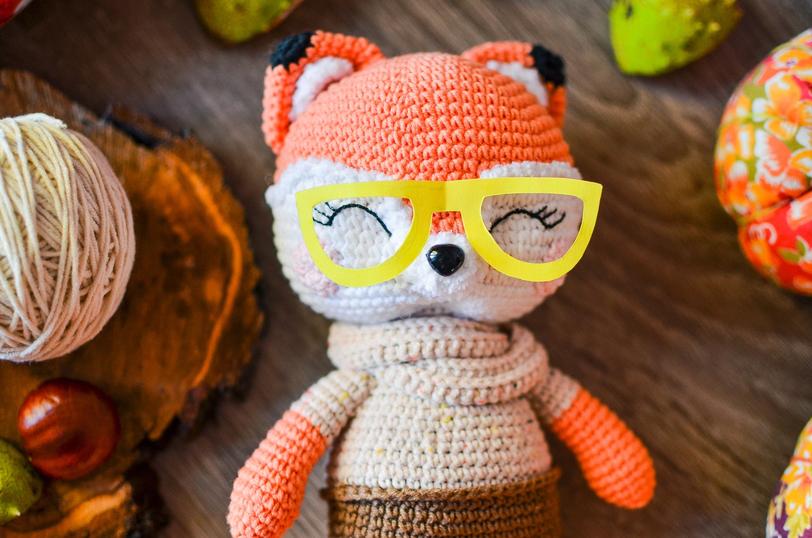 Crochet Pattern Fox Pdf - Etsy