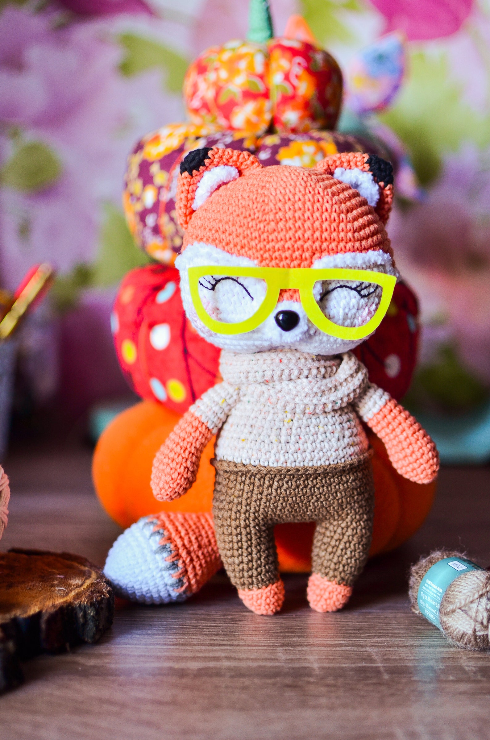Crochet Pattern Fox Pdf - Etsy