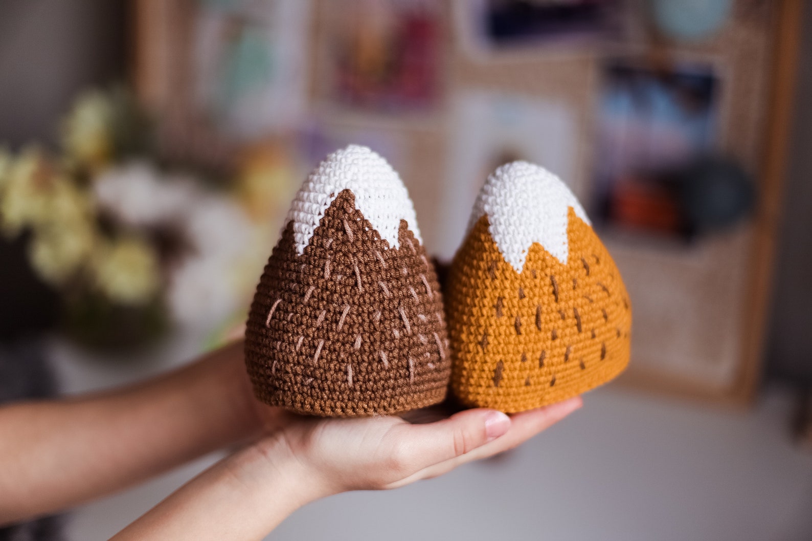 Crochet Pattern Mountain Decor Amigurumi Pdf - Etsy