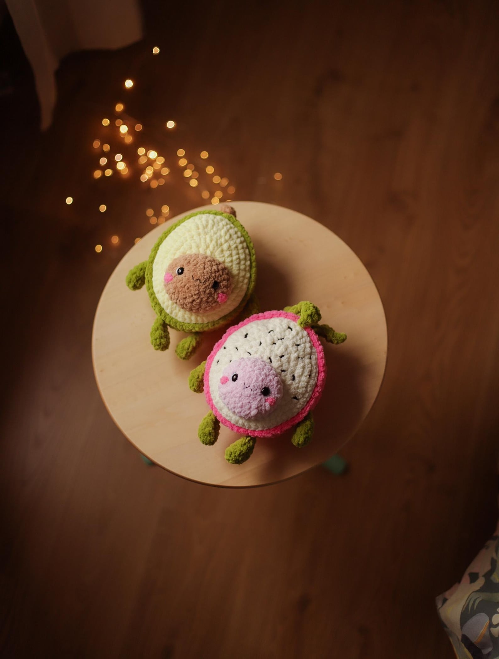Avocado Dragon Fruit Combo 2in1 Crochet Pattern Amigurumi Kawaii ...
