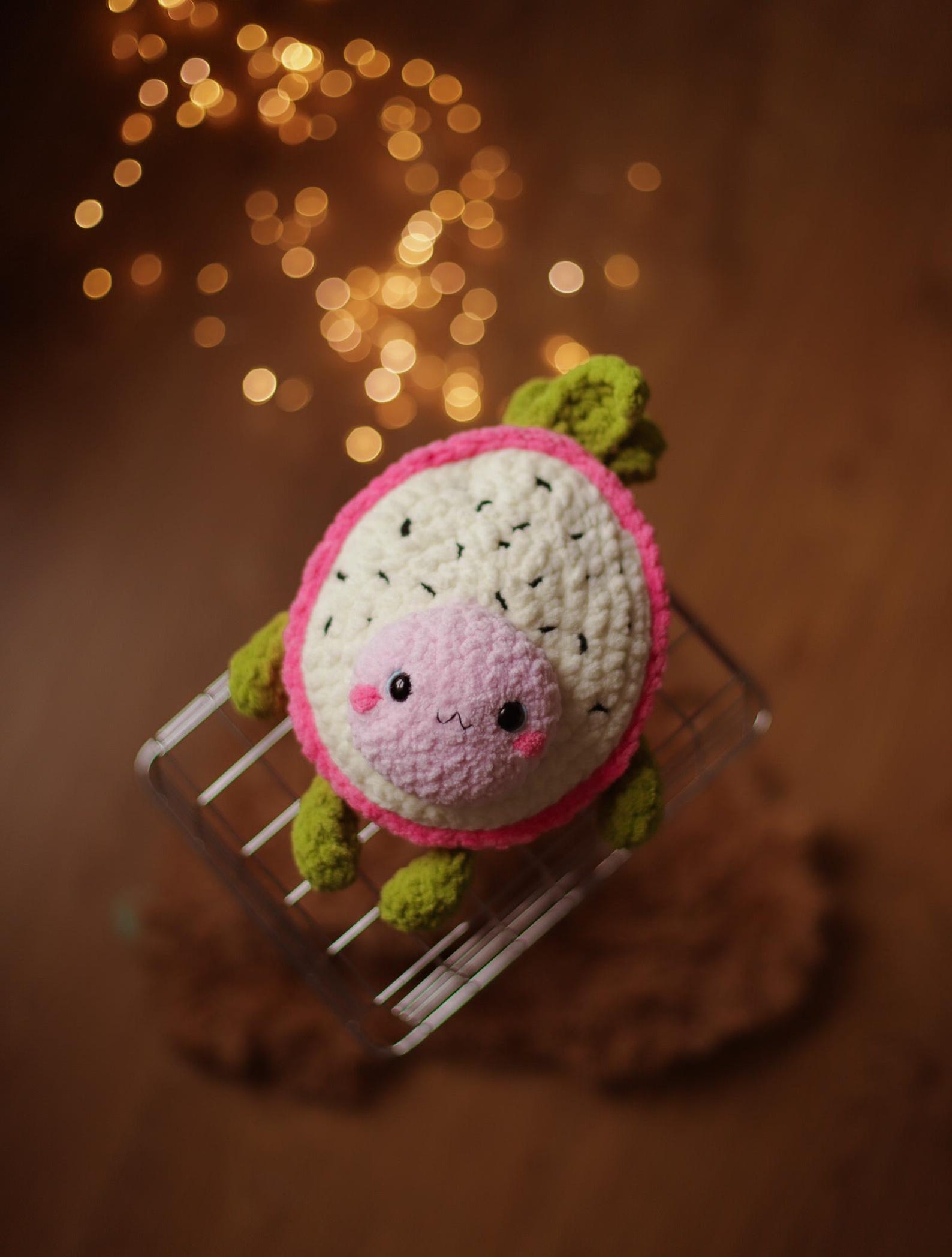 Avocado Dragon Fruit Combo 2in1 Crochet Pattern Amigurumi Kawaii ...