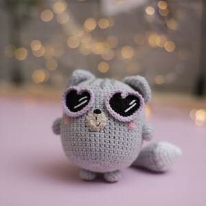 Crochet PATTERN Cat Heart Valentine's Day Decor Tutorial Pdf - Etsy Canada