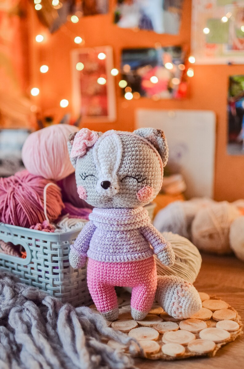 Crochet Pattern Cat Pdf - Etsy