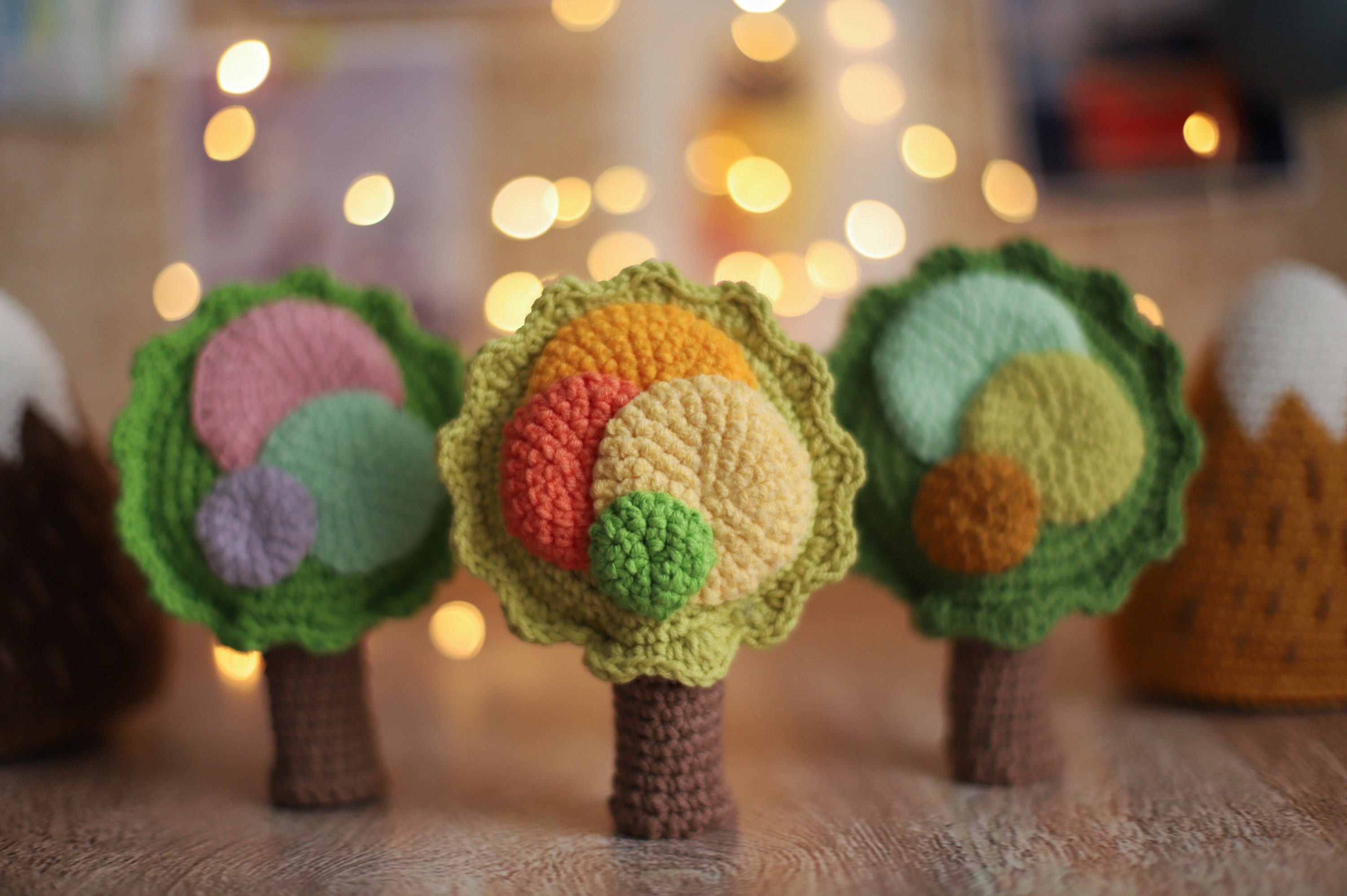 Crochet Pattern Trees Amigurumi Wood Pdf - Etsy