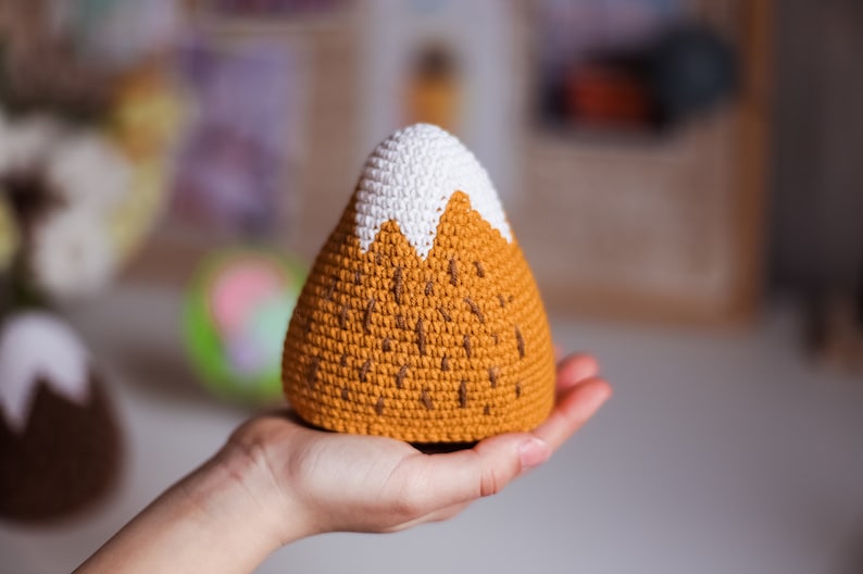 Crochet Pattern Mountain Decor Amigurumi Pdf - Etsy