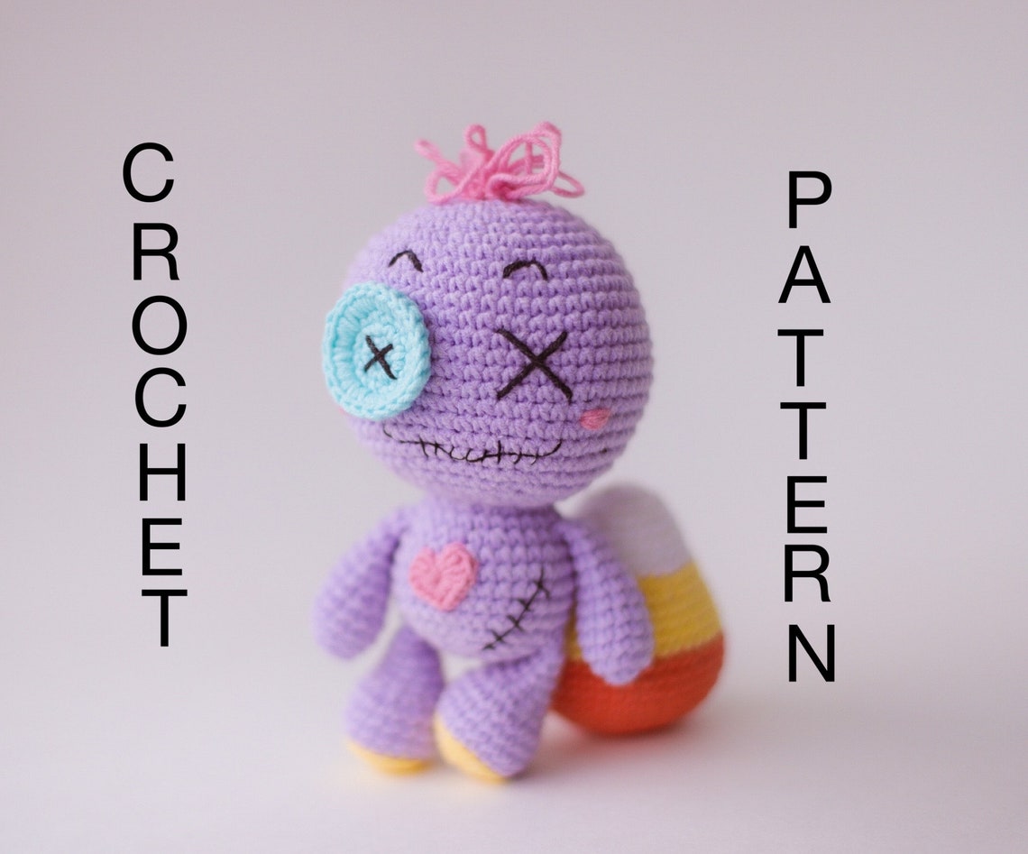 Crochet Pattern Voodoo Doll Amigurumi Decor Halloween Candy - Etsy