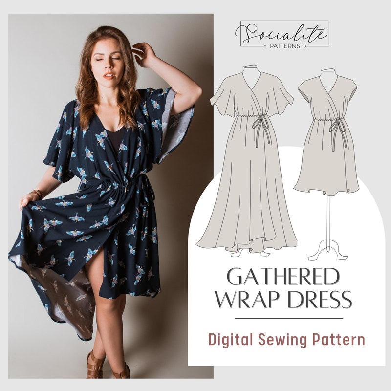 Boho Dress Pattern - Etsy