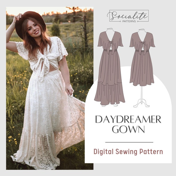 Boho Sewing Pattern - Etsy