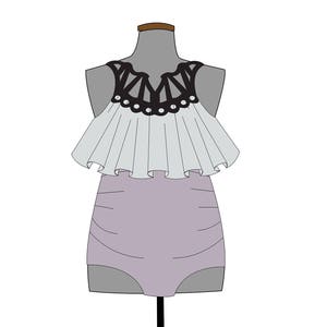 Maternity Bodysuit Bottoms Pattern and Tutorial for Photoshoots ...