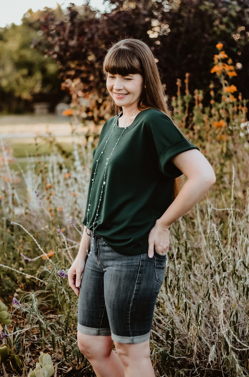 Dolman Loose Fit Shirt Pattern. PDF Printable and Projector - Etsy