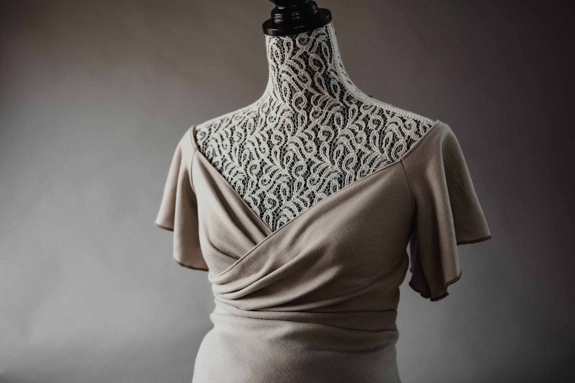 Off Shoulder Flutter Sleeve PDF Pattern and Tutorial. DIY - Etsy