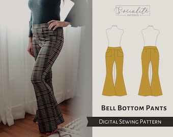 Bell Bottom Pattern | Etsy