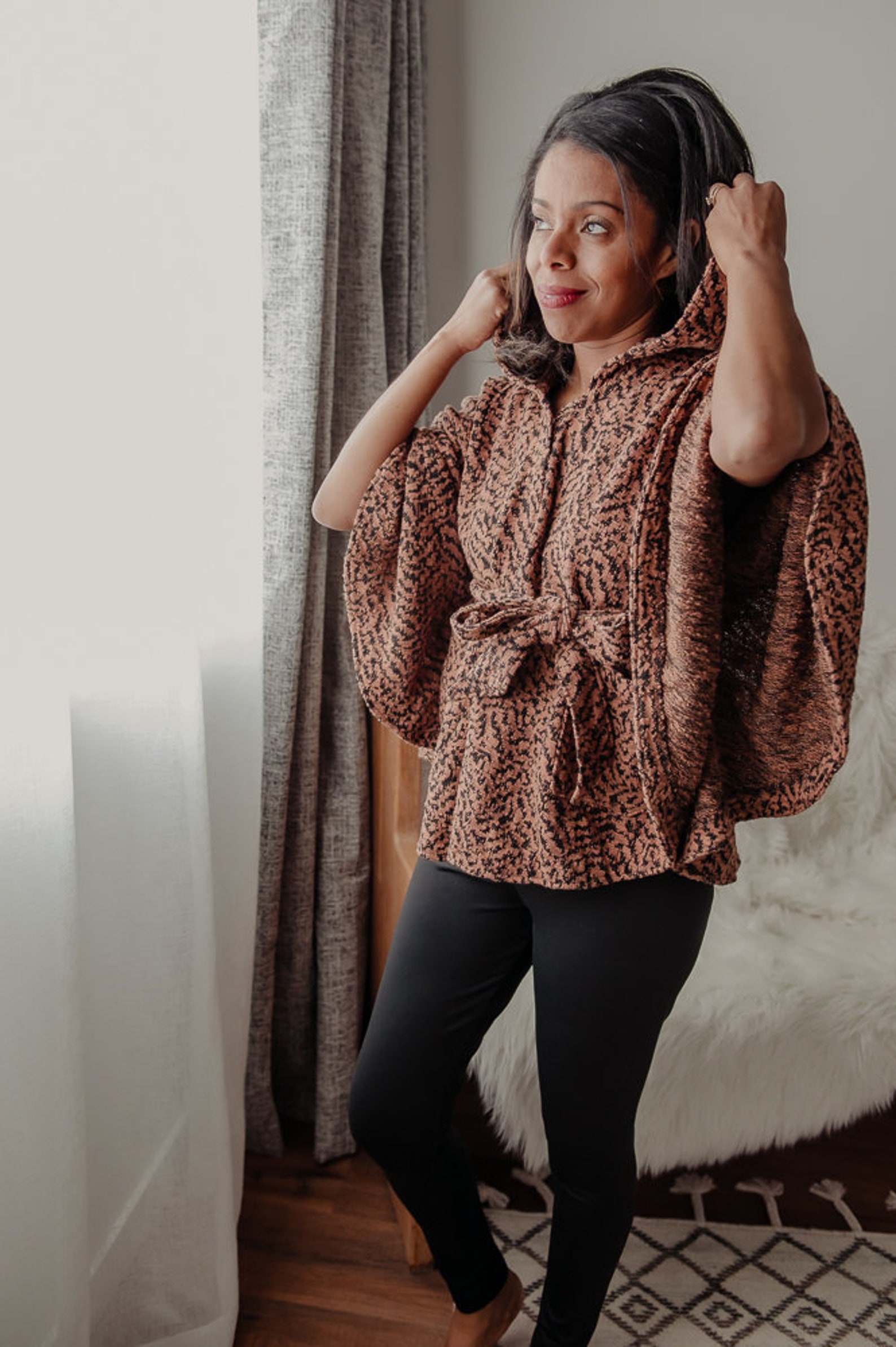 Circle Coat/cape Pattern. Digital Pdf Sewing Pattern and - Etsy