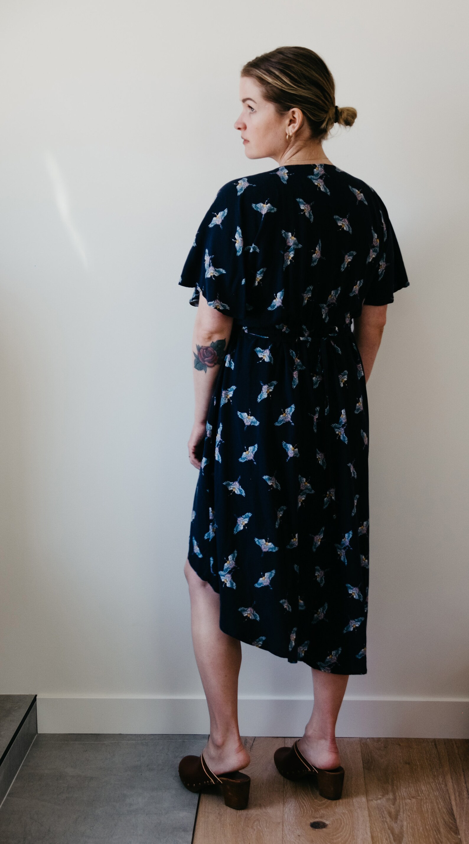 Gathered Wrap Dress Sewing Pattern: Boho Women's Style (PDF) - Etsy