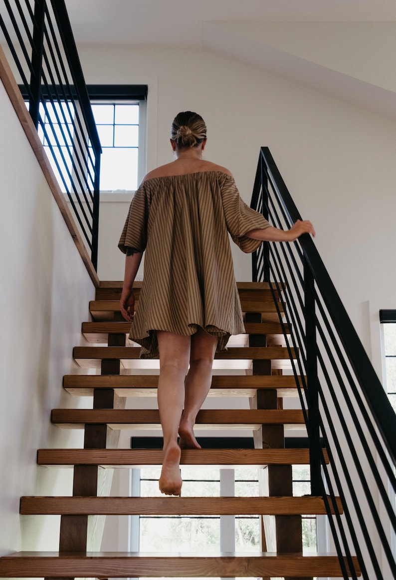 Gathered Tunic Dress Sewing Pattern, Puff Sleeve (PDF Pattern) - Etsy