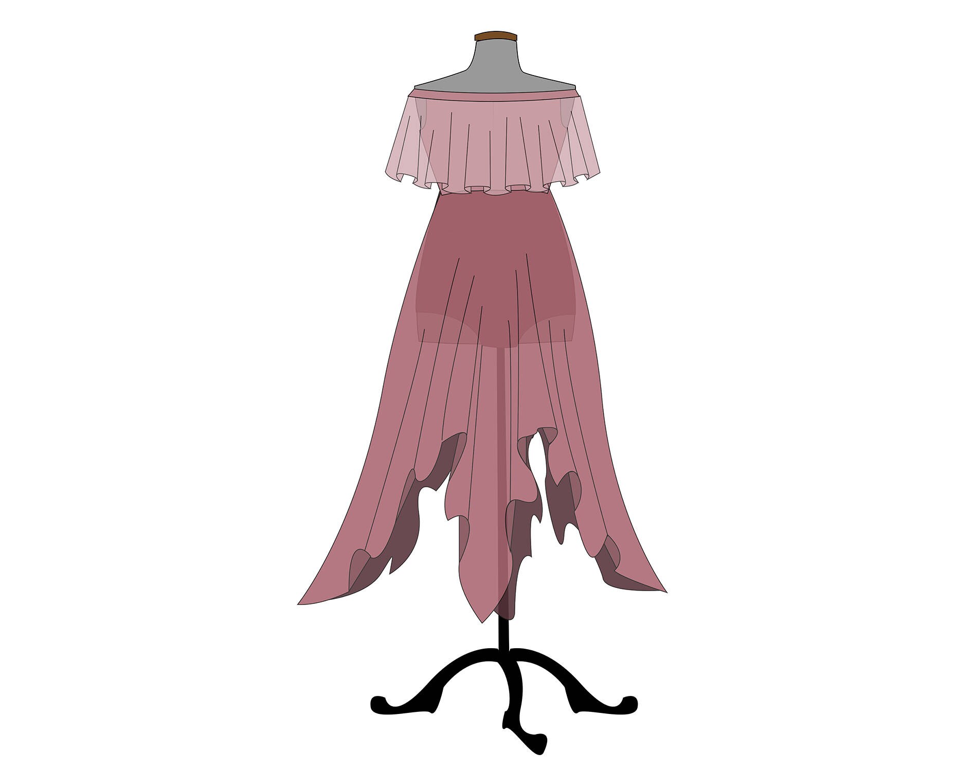 Maternity off Shoulder Ruffle Bodice. Pdf Sewing Pattern and - Etsy Canada