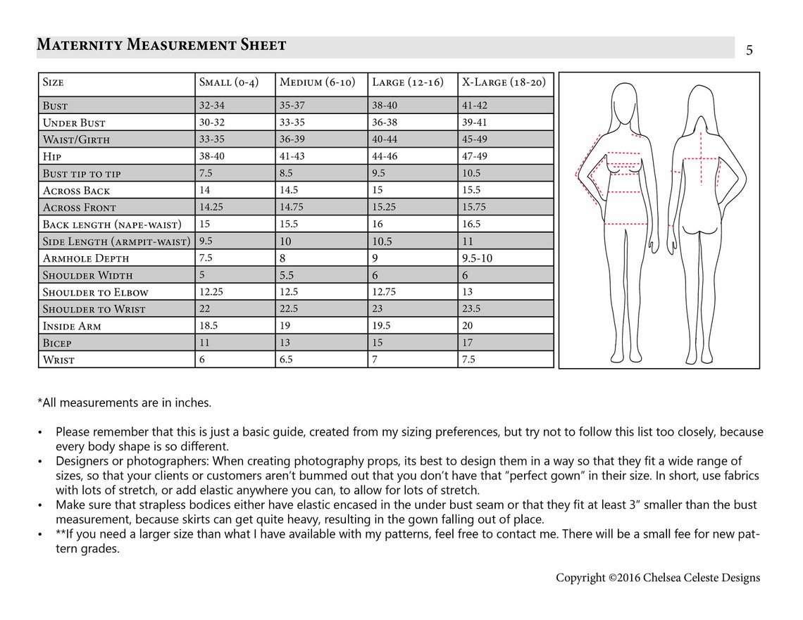 Maternity High Neck Bodice PDF Pattern and Tutorial for | Etsy