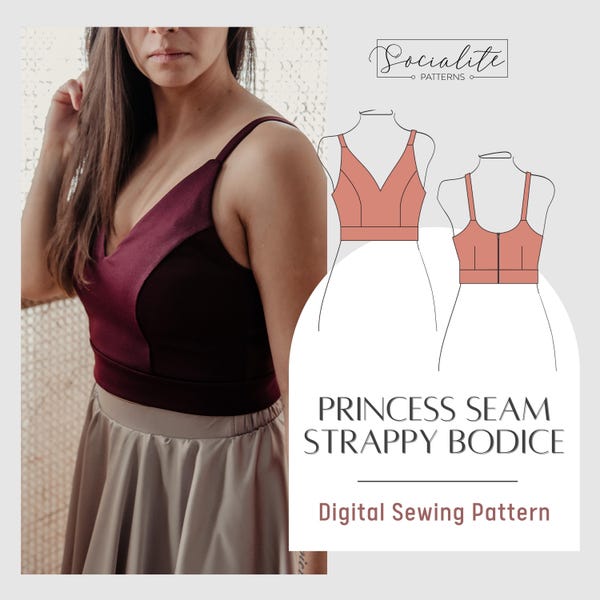 Princess Seam Top - Etsy