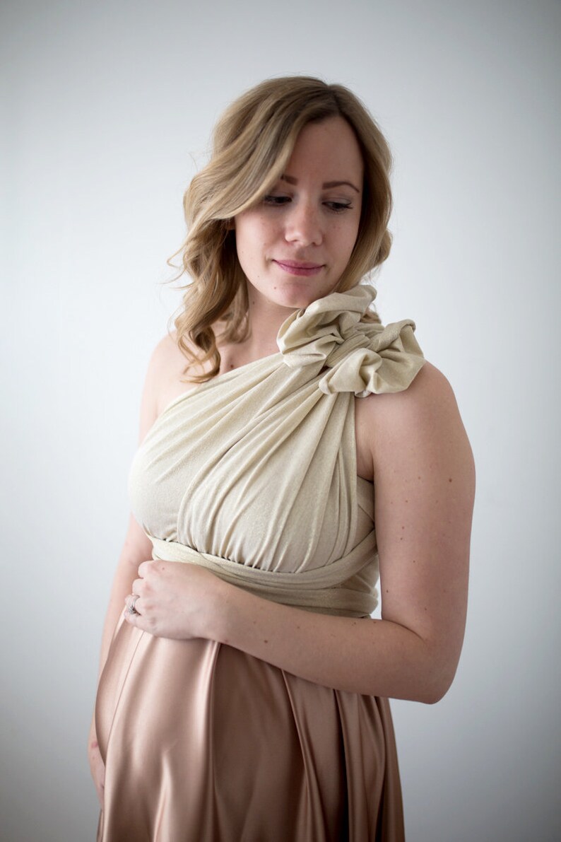 Infinity Strap PDF Pattern and Tutorial. DIY Maternity Gown - Etsy