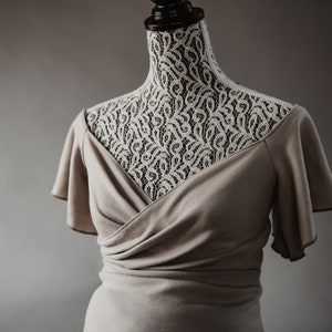 Cross Front off Shoulder Bodice PDF Sewing Pattern, Maternity Gown ...