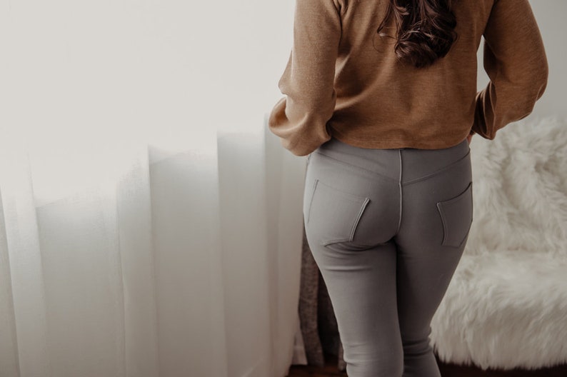 Slim Fit Jeans and Shorts Pattern. Women's PDF Printable - Etsy