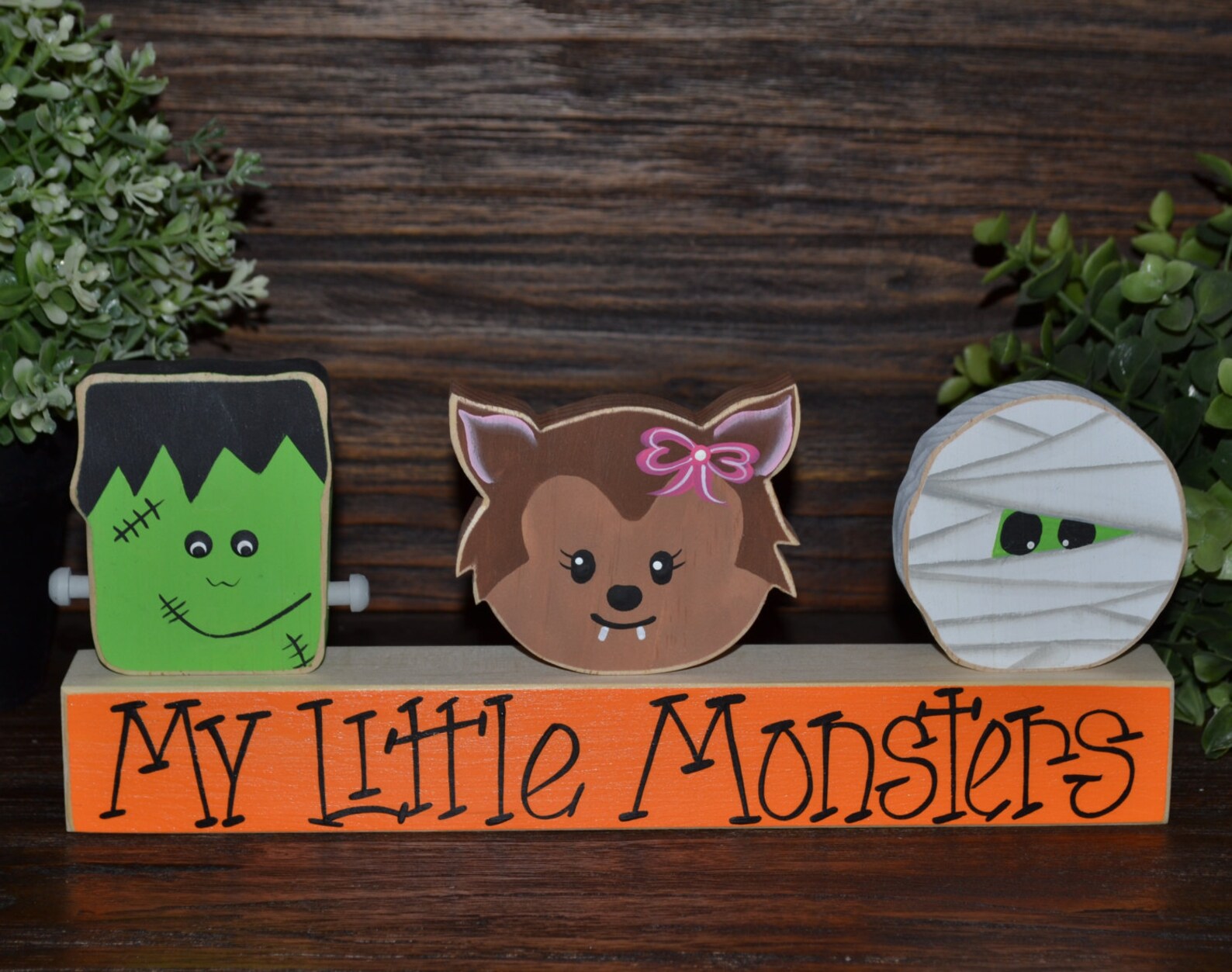 Our Little Monsters Personalized Halloween Decor Dracula - Etsy