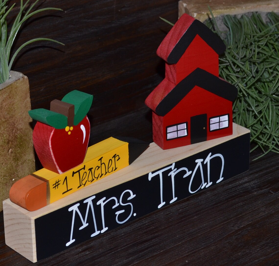 Personalized Teacher Gift Name Plate Wedding Gift for Teacher - Etsy