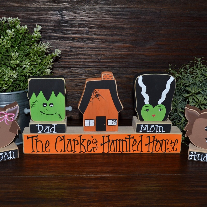Halloween Blocks - Etsy